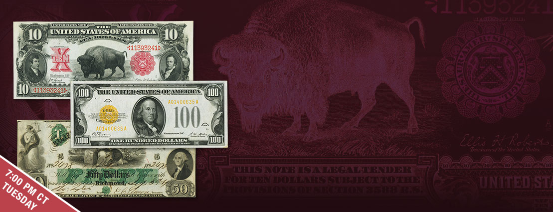 Rare Currency | Numismatic Dealer | Heritage Auctions
