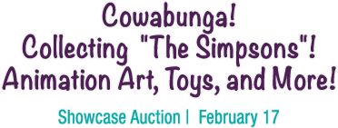 Animation Art & Original Cels | Heritage Auctions