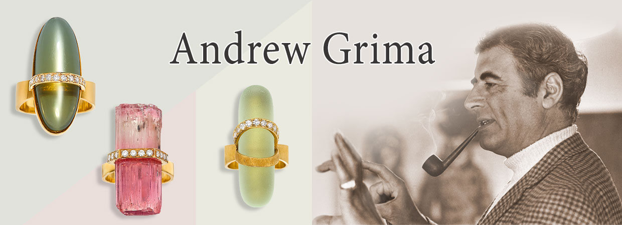 Andrew Grima Jewelry Auction | Rings, Necklaces, Brooches for Sale