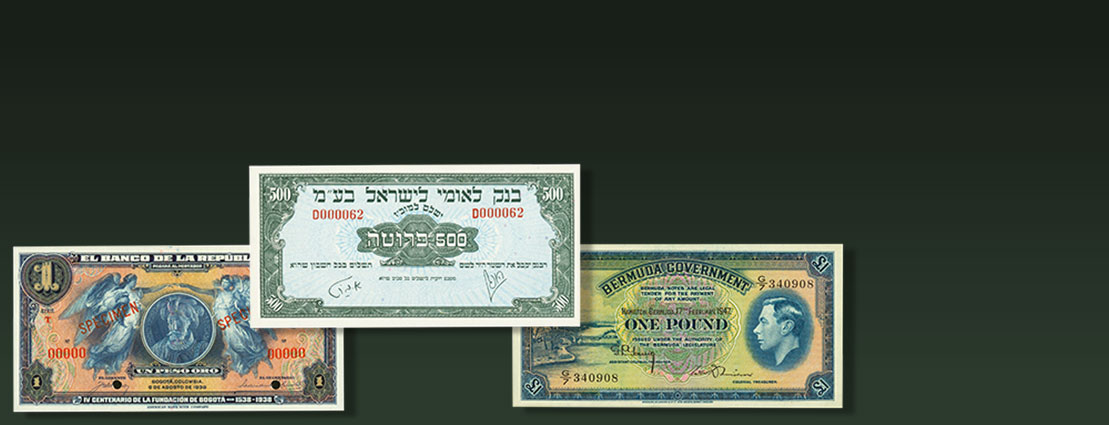 World Paper Money: Rare Banknotes | Heritage Auctions
