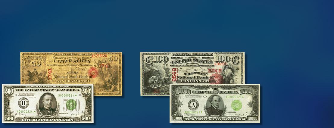 Rare U.S. Paper Currency | Numismatic Dealer | Heritage Auctions