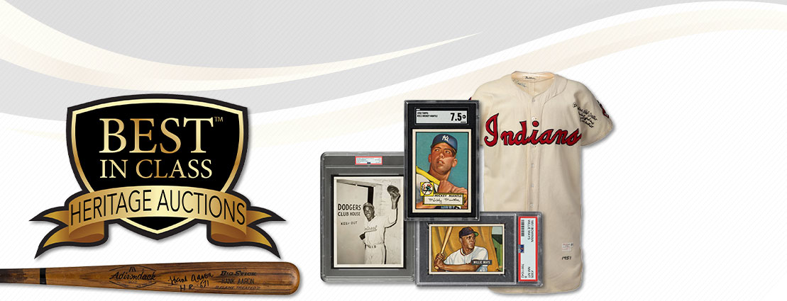 Sports Memorabilia & Rare Sports Cards | Heritage Auctions