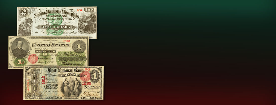 Rare Currency | Numismatic Dealer | Heritage Auctions