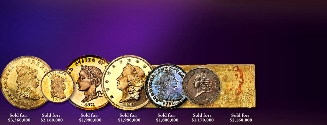 Rare Coins | Numismatic Dealer & Auctioneer | Heritage Auctions